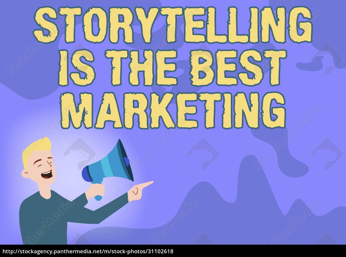 Conceptual caption Storytelling Is The Best Marketing. - Stock image ... Conceptual caption Storytelling Is The Best Marketing. - Stock image ...